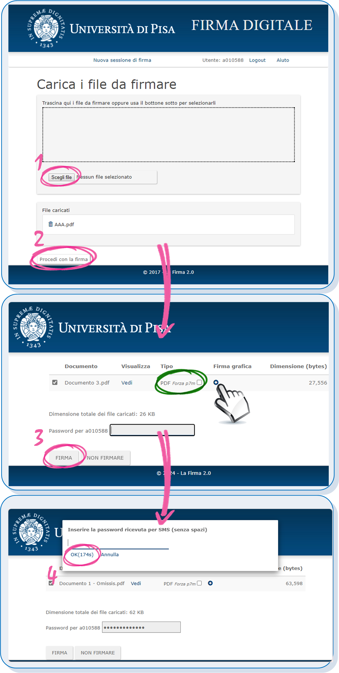 Firma digitale di un documento